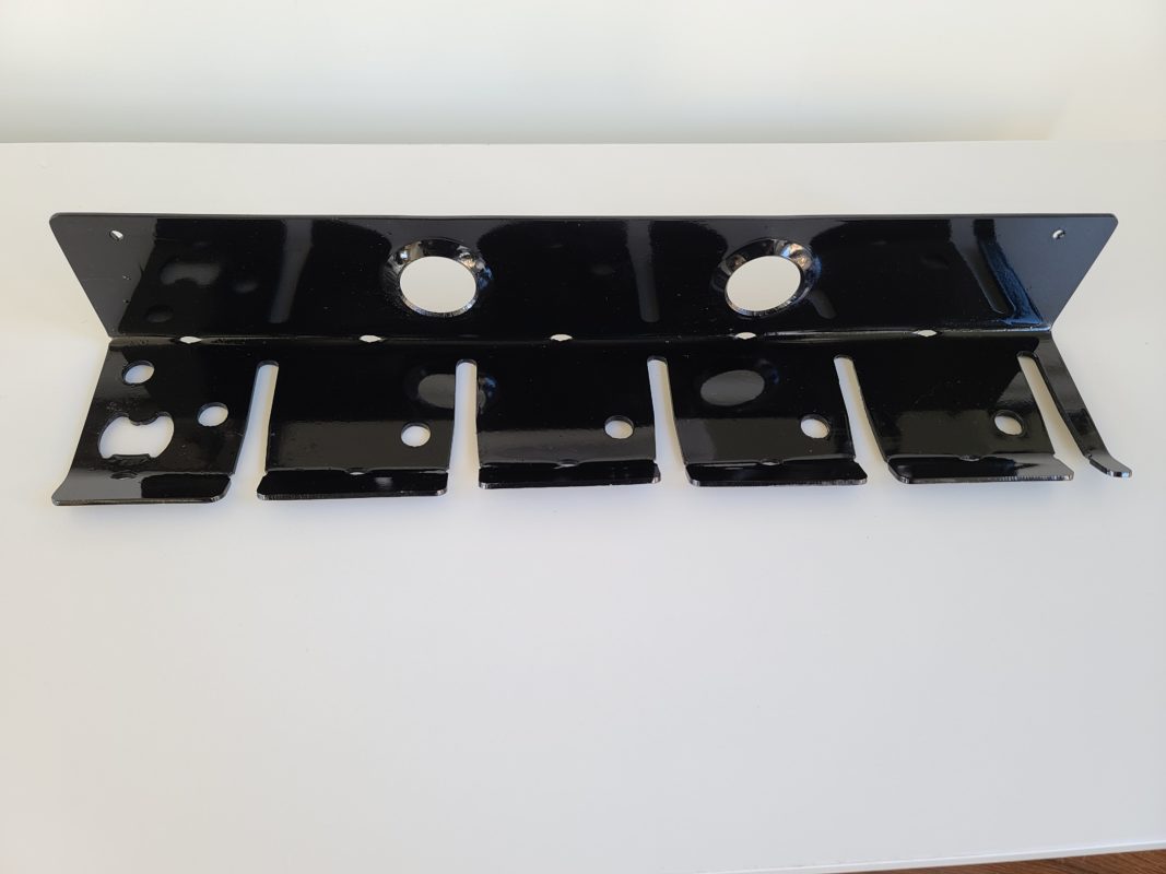 Air Tool Rack with Dimples - Exit Ø Customs