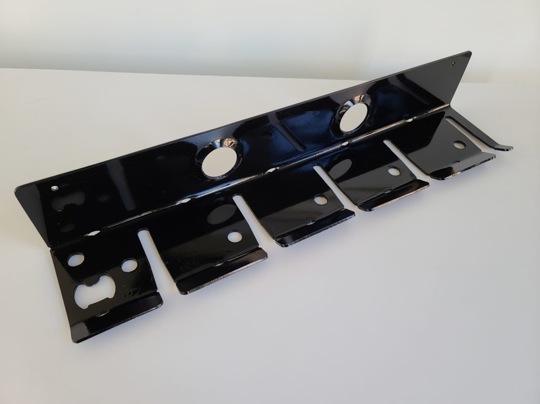 Air Tool Rack with Dimples - Exit Ø Customs